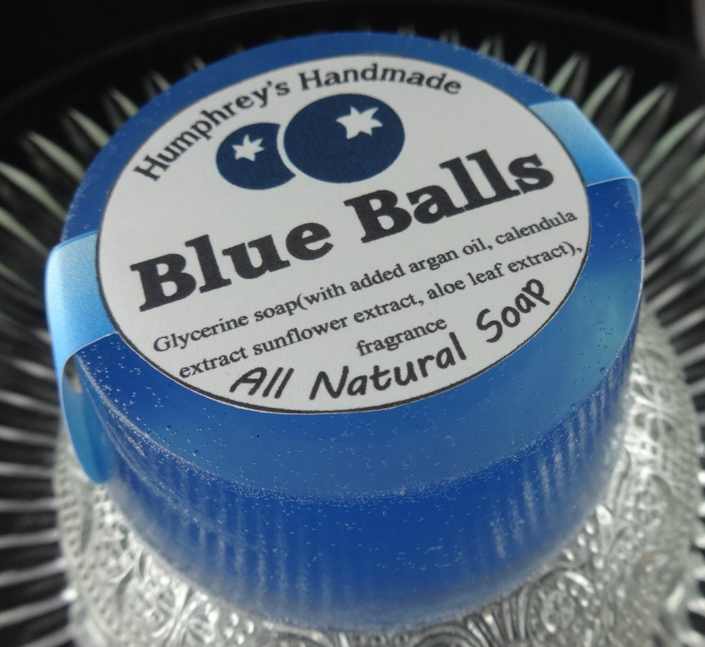 BLUE BALLS Blueberry Soap | Women's Shave Soap | Body Bar | Argan Oil ...