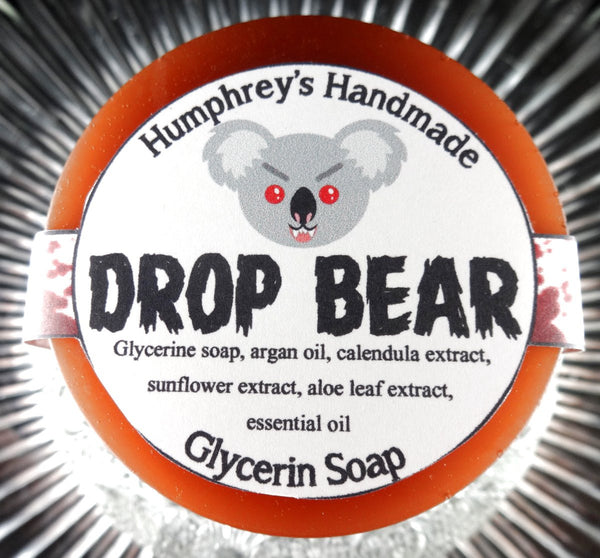 DROP BEAR Soap | Eucalyptus Tea Tree | Shave Puck | Beard Wash ...