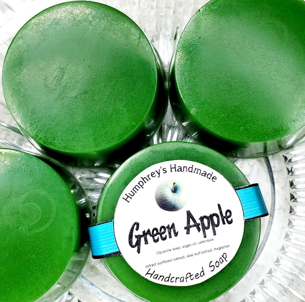 GREEN APPLE Soap | Granny Smith Apple Scent | Unisex | Beard Wash | Sh ...