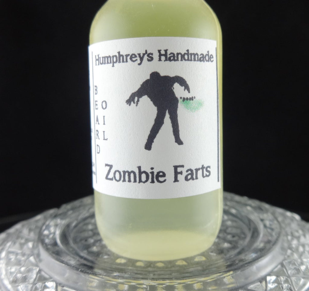 ZOMBIE FARTS Beard Oil | Sample .5 oz | Warm Vanilla – Humphrey's Handmade