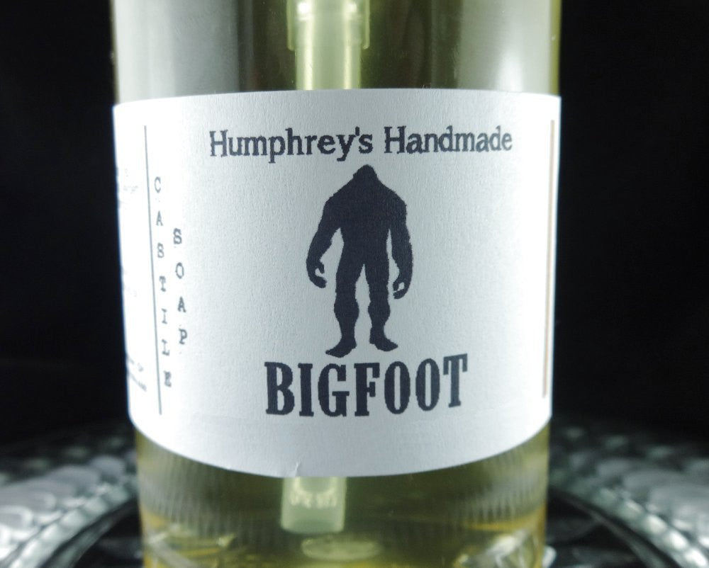 BIGFOOT Men's Castile Soap | Beard Wash | Body Wash | 8 oz | Oakmoss S ...