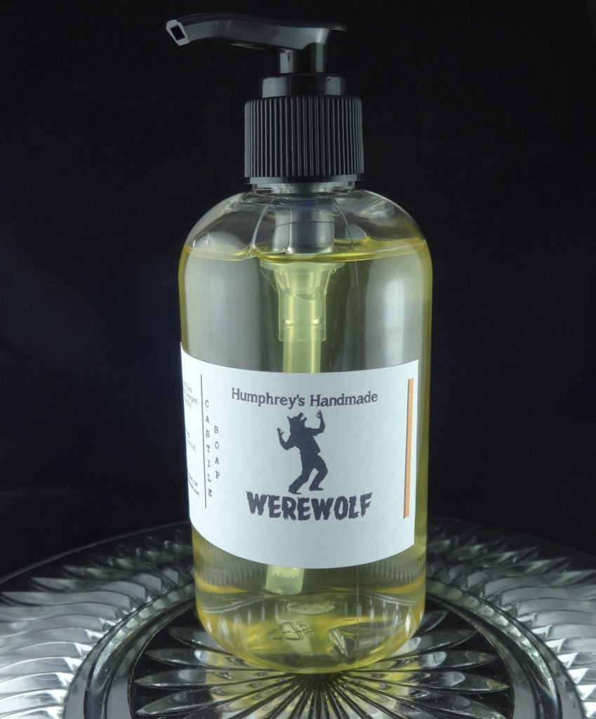 WEREWOLF Beard Wash & Body Wash | 8 oz | Twilight Woods Type Scent Cas ...