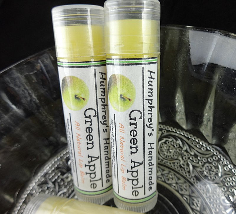 GREEN APPLE Lip Balm | Green Apple Flavor – Humphrey's Handmade