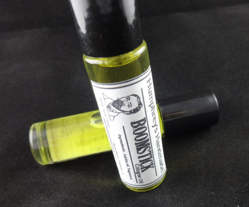BOOMSTICK Cologne Oil | Roll On Jojoba Oil | Clary Sage | Wood | Musk ...