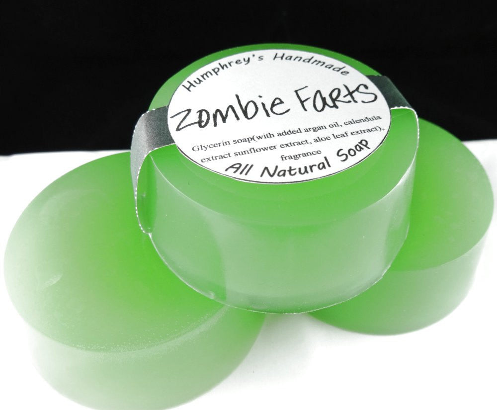 ZOMBIE FARTS Soap | Vanilla Scent | Shave & Shampoo Bar | Zombie Soap ...