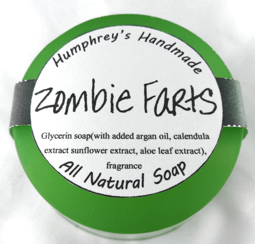ZOMBIE FARTS Soap | Vanilla Scent | Shave & Shampoo Bar | Zombie Soap ...