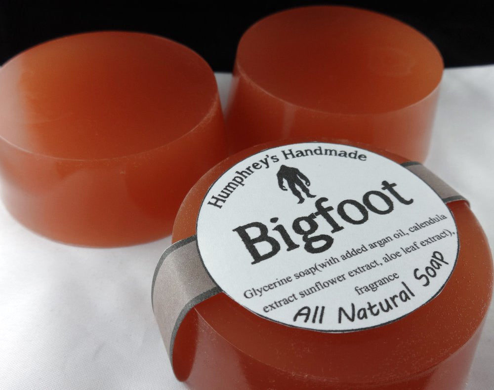 BIGFOOT Glycerin Soap | Beard & Body Wash | Shave Soap | Oakmoss | San ...