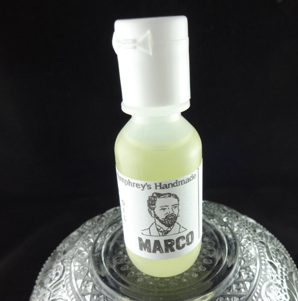 MARCO Beard Oil Small | .5 oz | Polo Sport Type – Humphrey's Handmade
