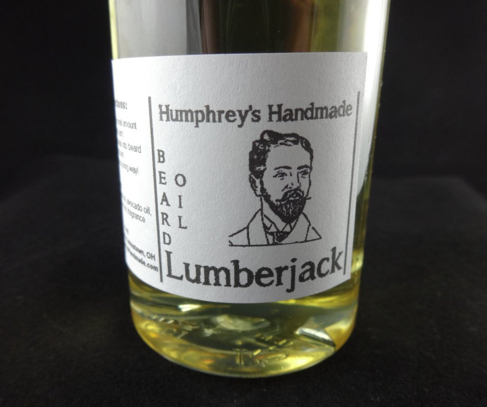 LUMBERJACK Beard Oil | Sandalwood | Cedarwood | 4 oz – Humphrey's Handmade