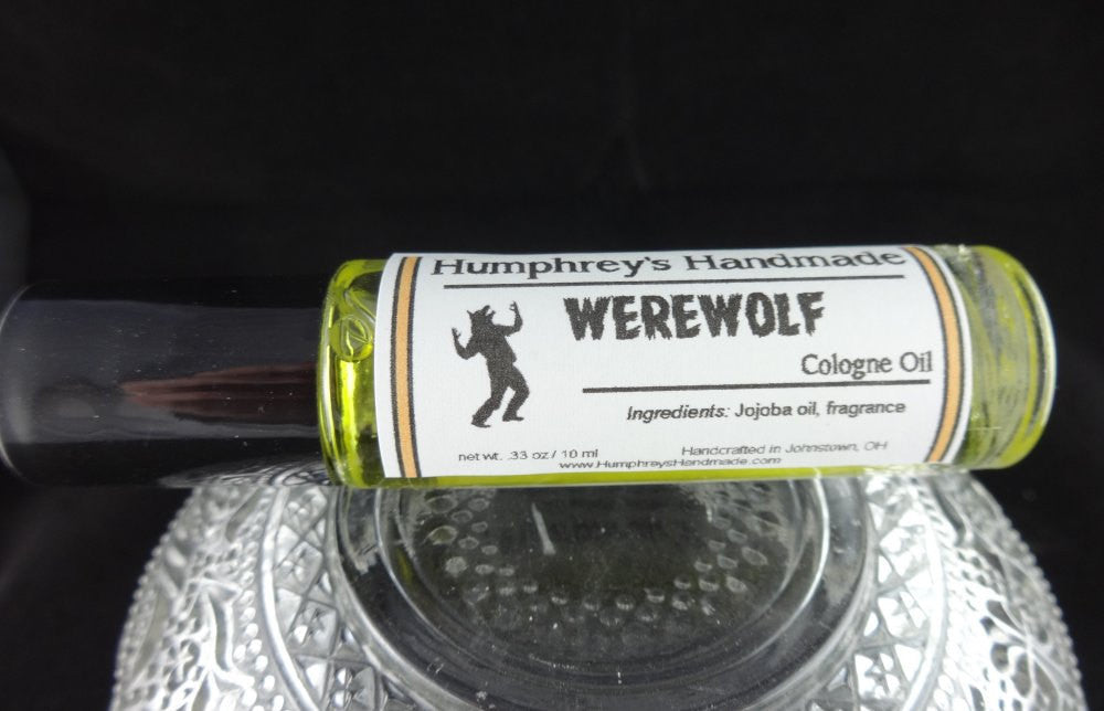 WEREWOLF Men's Cologne Oil | Roll On | Citrus | Cedar | Vetiver | Musk ...