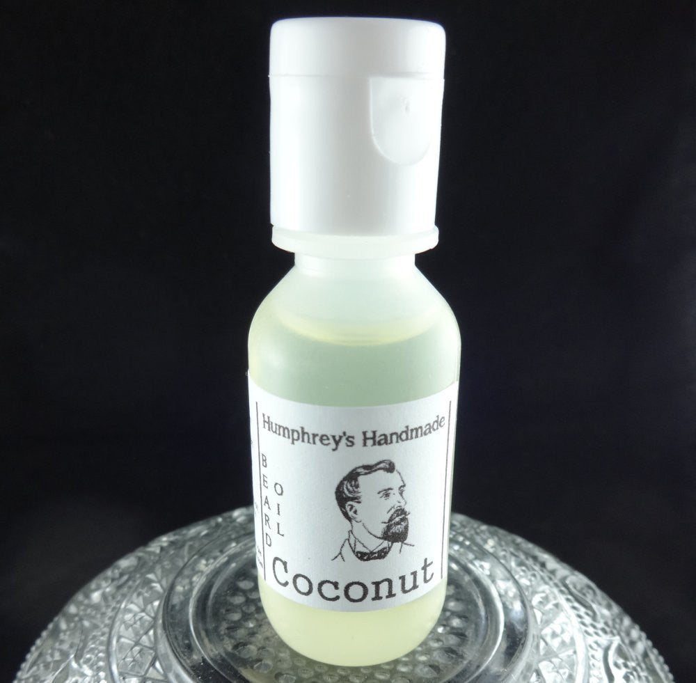COCONUT Beard Oil | Small .5 oz | Tropical Scent – Humphrey's Handmade