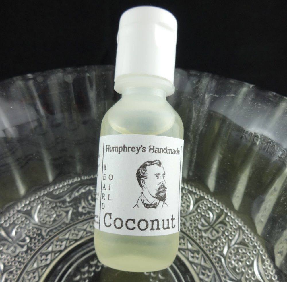 COCONUT Beard Oil | Small .5 oz | Tropical Scent – Humphrey's Handmade