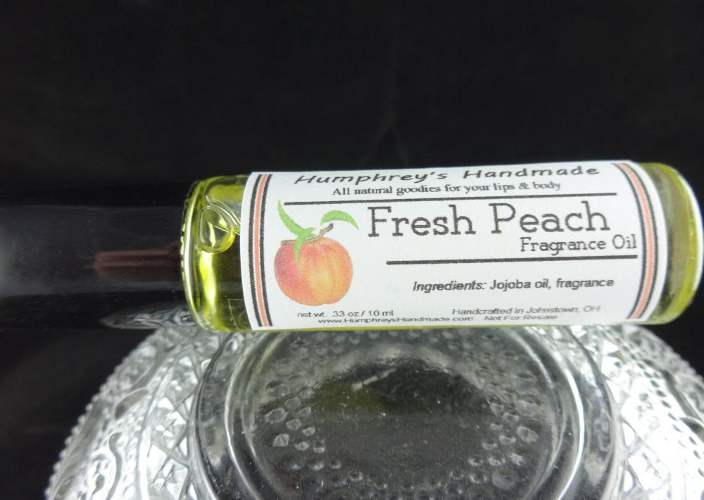 FRESH PEACH Perfume | Roll On Fragrance | Golden Jojoba Oil – Humphrey ...