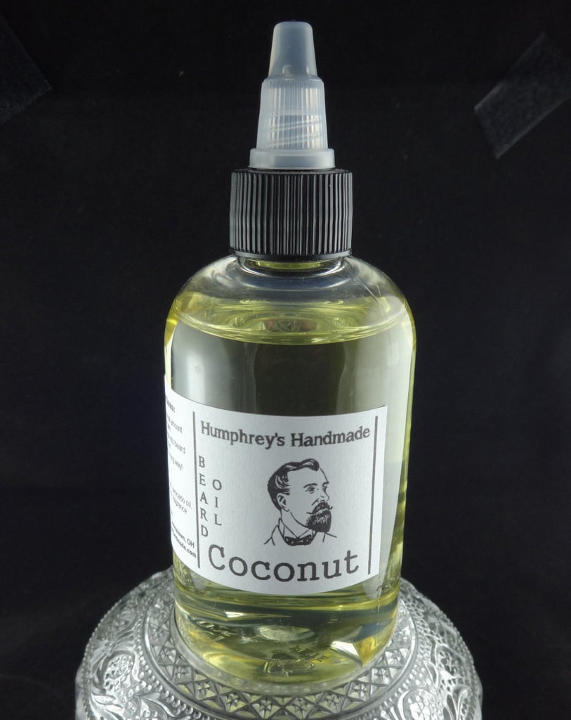 COCONUT Beard Oil | 4 oz | Tropical Serum – Humphrey's Handmade