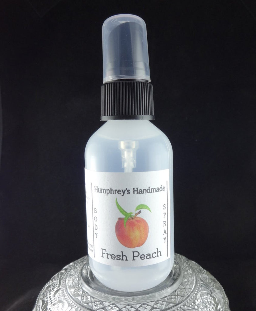 FRESH PEACH Body Spray | Multiple Sizes | Room Spray | All Natural ...