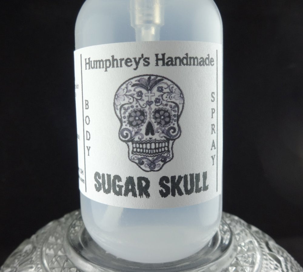 SUGAR SKULL Body Spray | 2 oz 4 oz | Brown Sugar Vanilla | Day of the ...