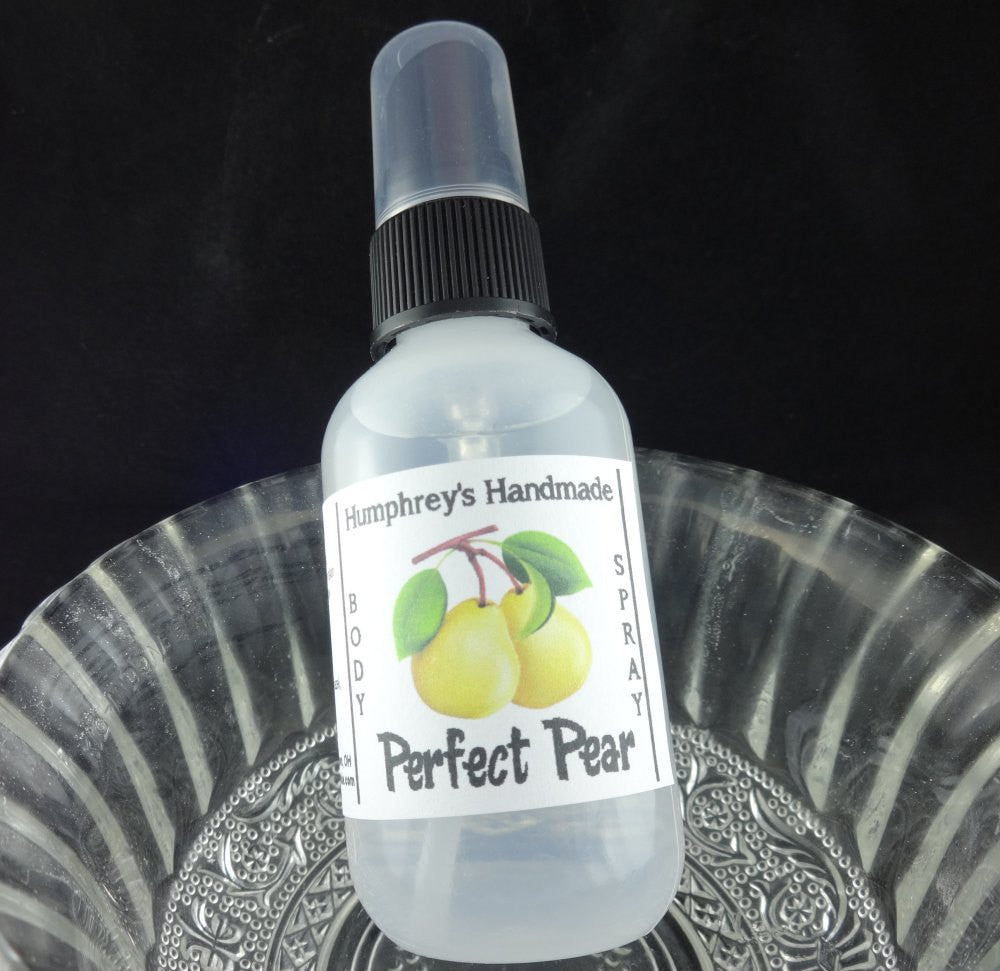 PERFECT PEAR Body Spray | All Natural Perfume | 2 oz – Humphrey's Handmade