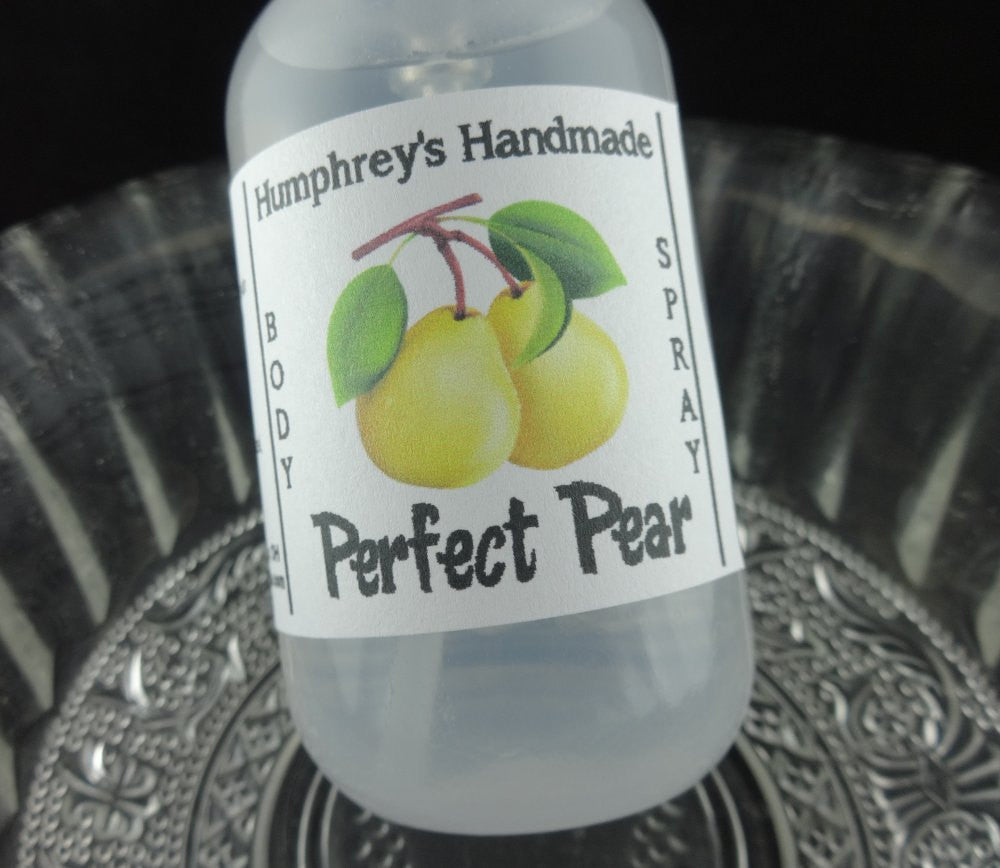 PERFECT PEAR Body Spray | All Natural Perfume | 2 oz – Humphrey's Handmade
