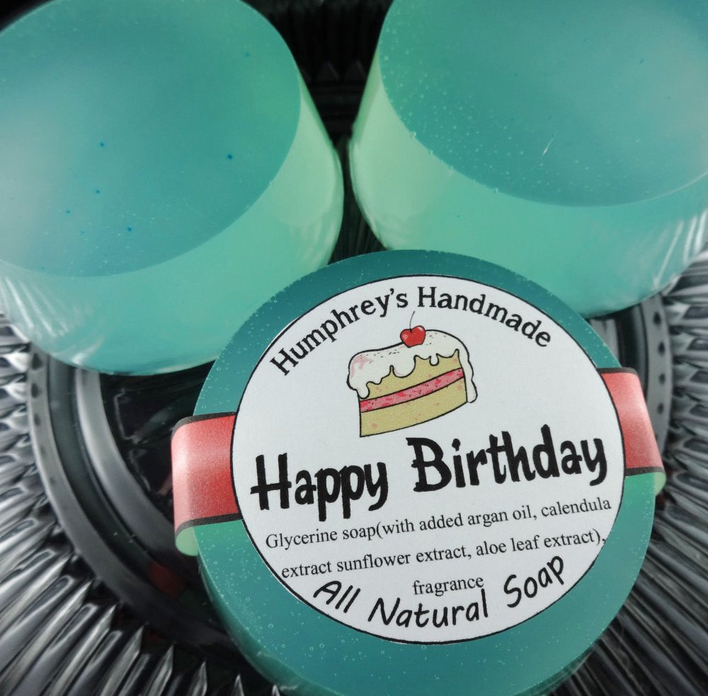 HAPPY BIRTHDAY Soap | Cake Scent | Shave & Shampoo Soap – Humphrey's ...