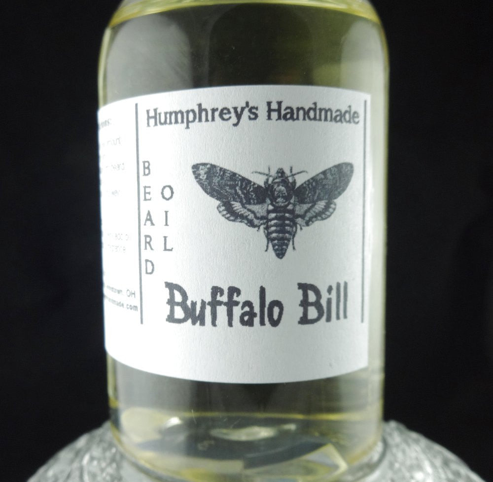 BUFFALO BILL Beard Oil | 4 oz | Leather Scent – Humphrey's Handmade