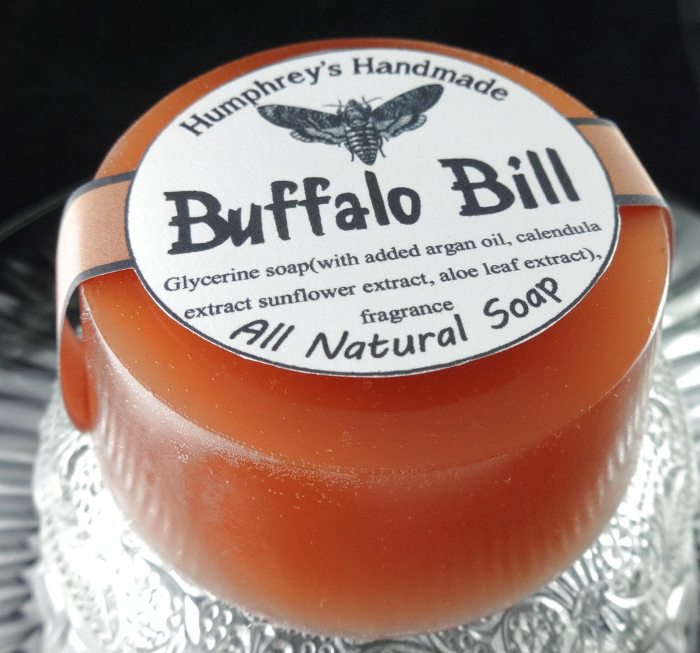BUFFALO BILL Soap | Leather Scent | Shave Soap | Beard Wash | Body Bar ...