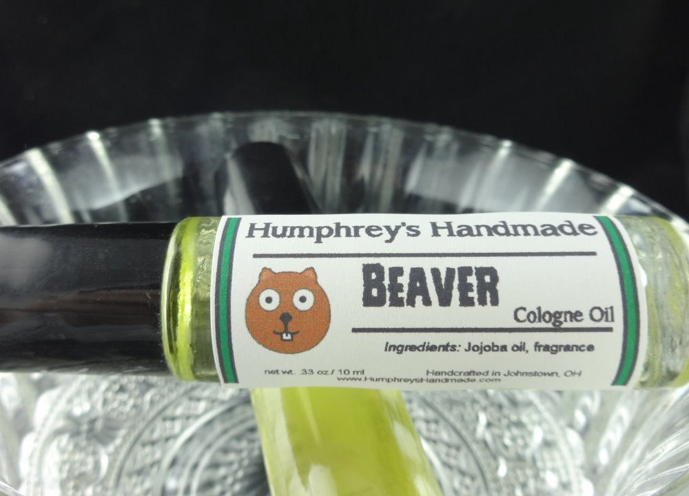 BEAVER Cologne Oil | Pine Scent | Unisex Roll On Fragrance | Jojoba Oi ...