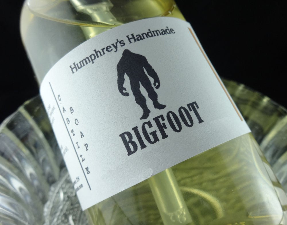 BIGFOOT Men's Castile Soap | Beard Wash | Body Wash | 8 oz | Oakmoss S ...