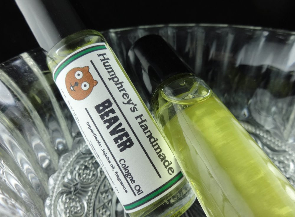 BEAVER Cologne Oil | Pine Scent | Unisex Roll On Fragrance | Jojoba Oi ...